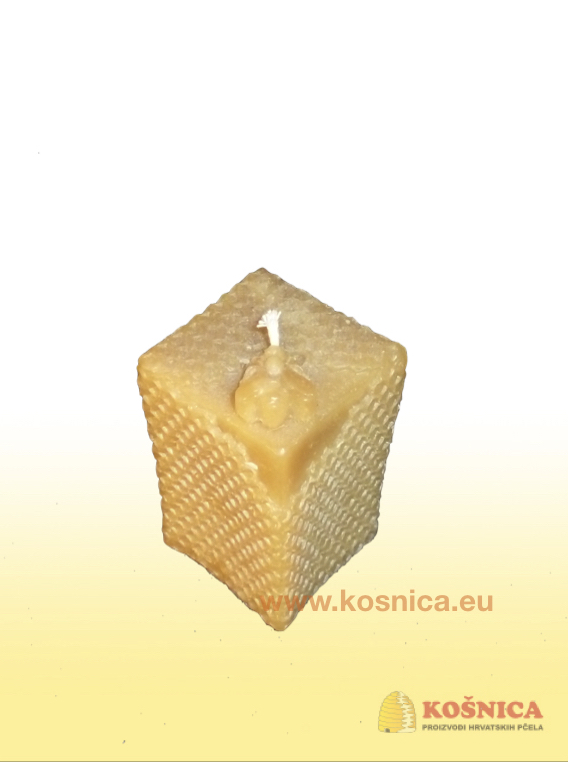 Svijeća od pčelinjeg voska Saće i pčelica - Košnica - pčelarska oprema ...